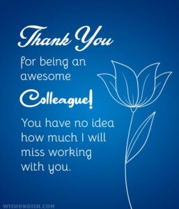 20+ Thank you Messages for Colleagues When Leaving - WishonDish